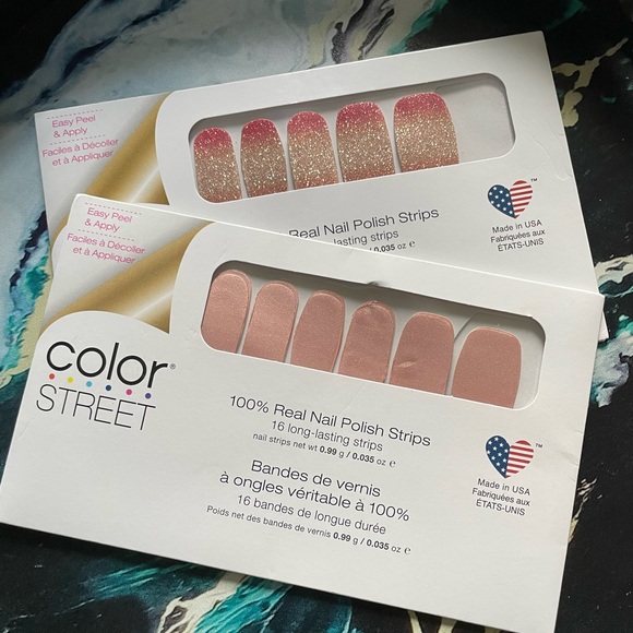 Color Street | Makeup | Nwt Color Street Nail Strip Set | Poshmark